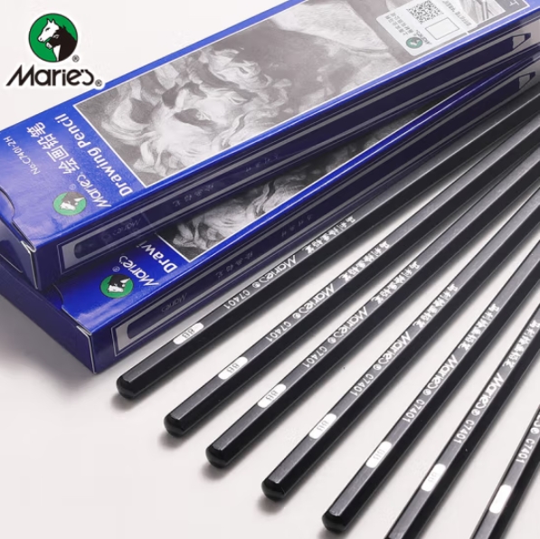 马利（Marie's） 素描铅笔 C7401_钟表_视频会议及音频系统_北京创业之光科技发展有限公司网上商城 - Powered by ECShop